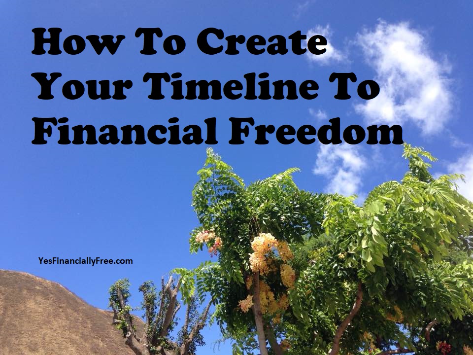 How To Create Your Timeline To Financial Freedom | Yes Financially Free